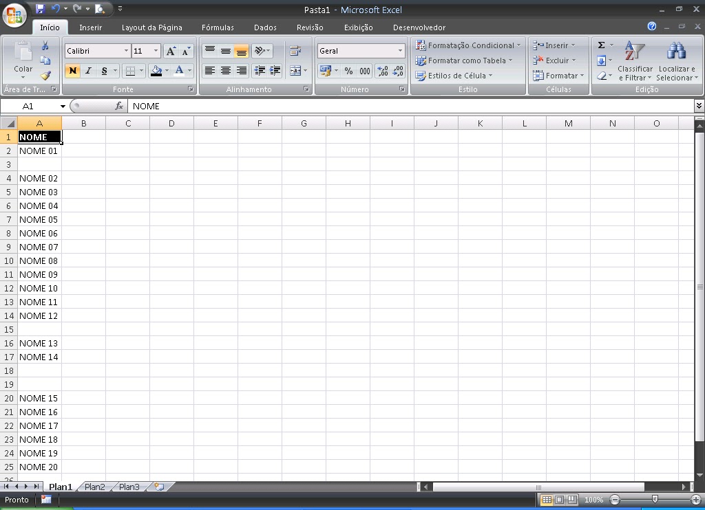 Excel Abre Em Branco