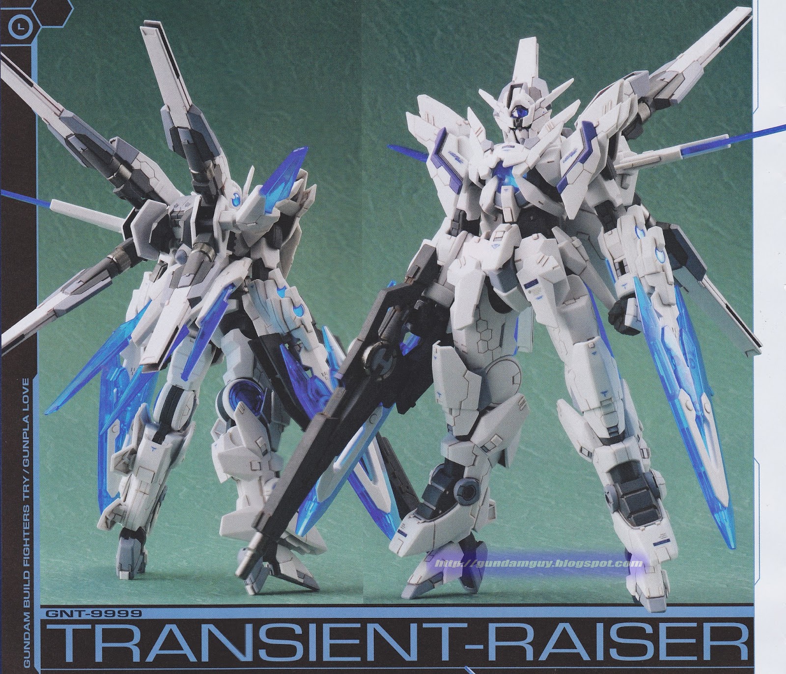GUNDAM GUY: 1/144 Transcient Raiser - Custom Build