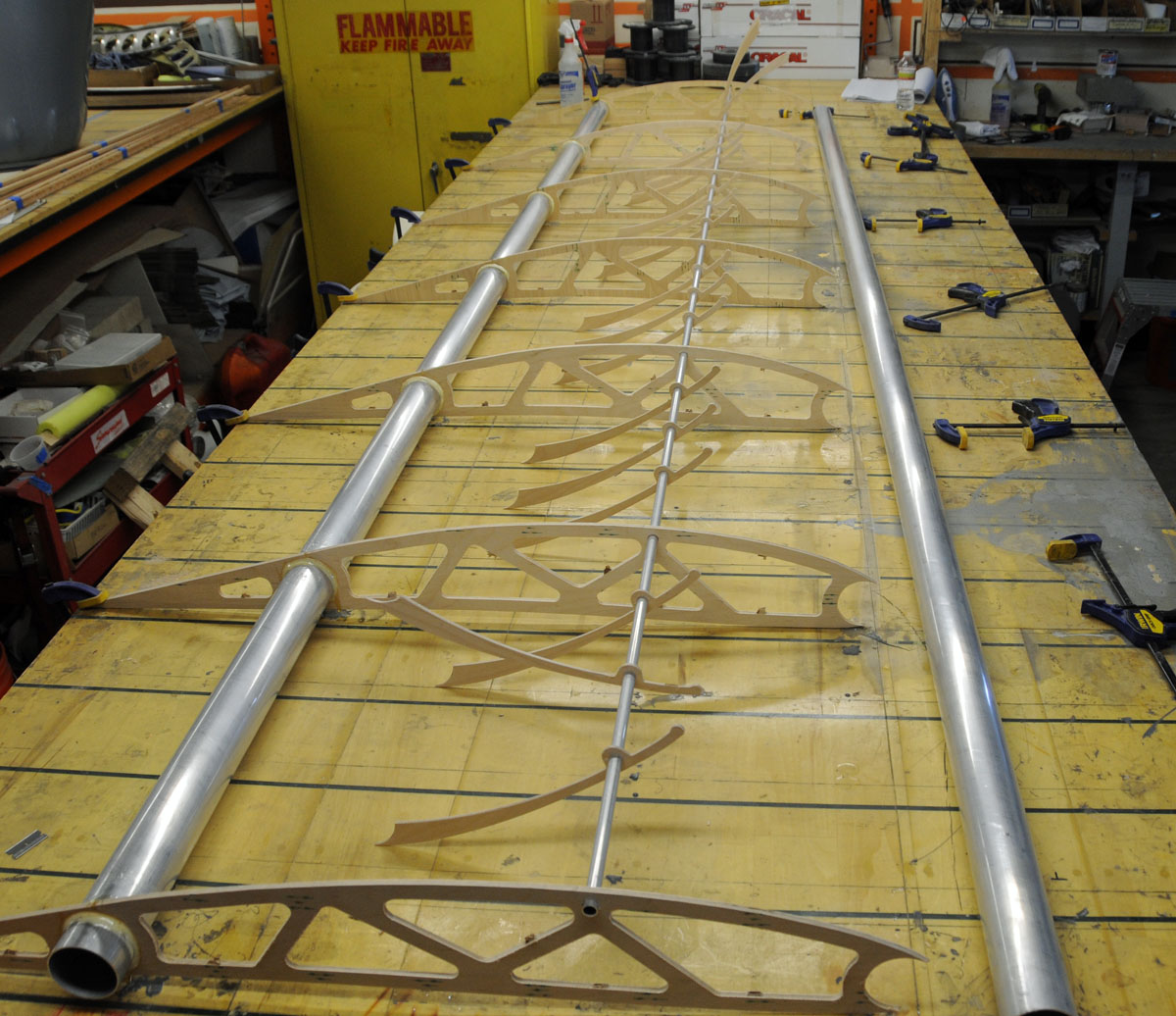Standard Pilot Blog: Wing Build Update with wood ribs, Part 1