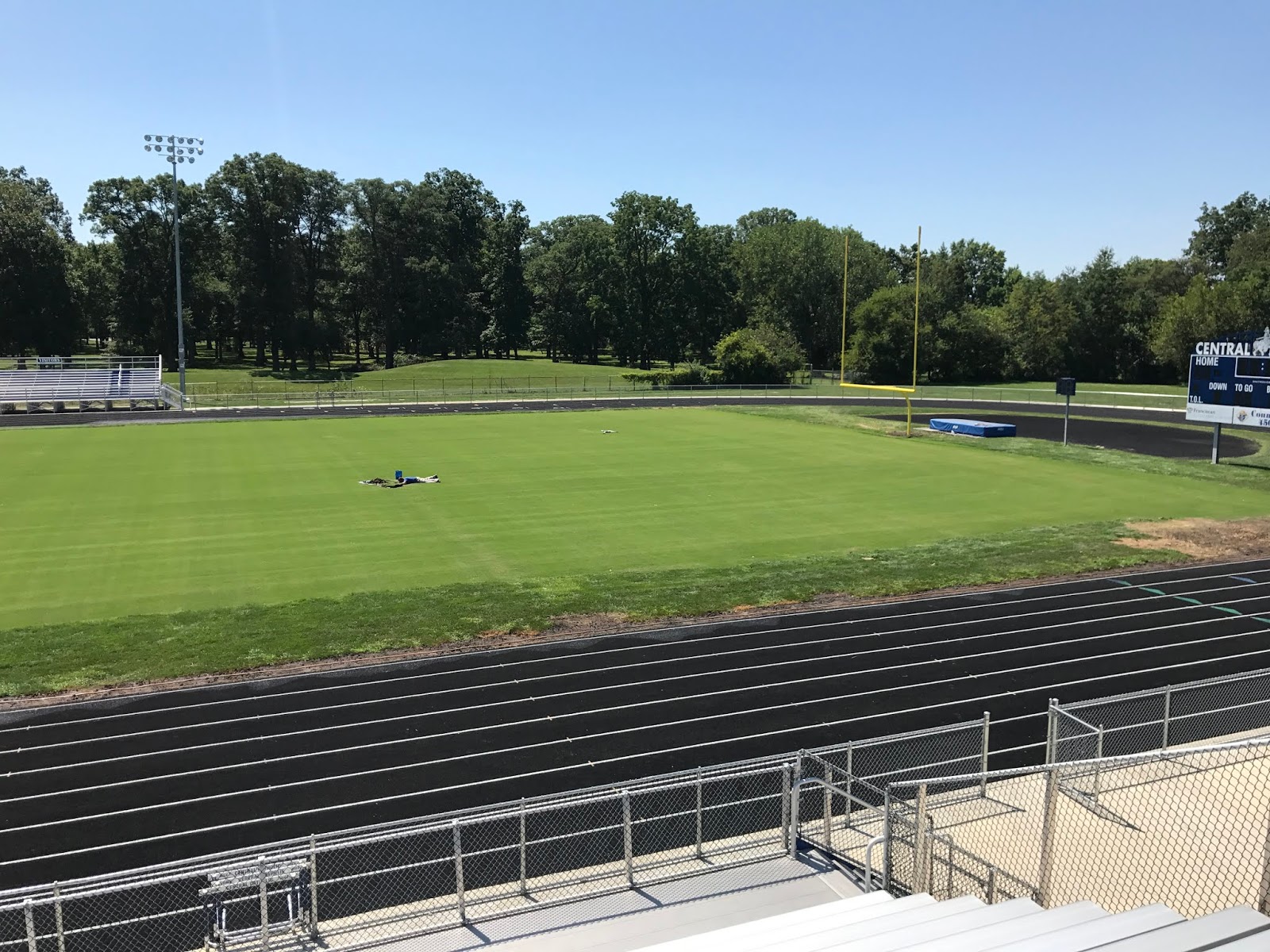 Smart Turf: Lafayette Central Catholic - Sand Channel Drainage ...