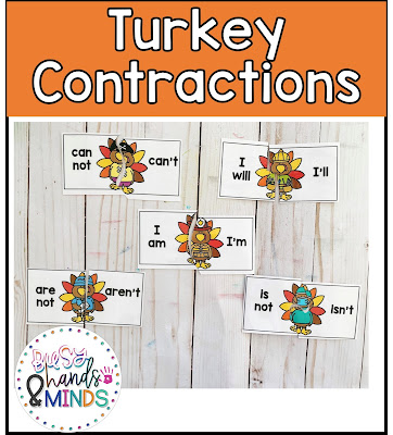 Turkey Unit of Study for Kindergarten and 1st Grade | Busy Hands and Minds
