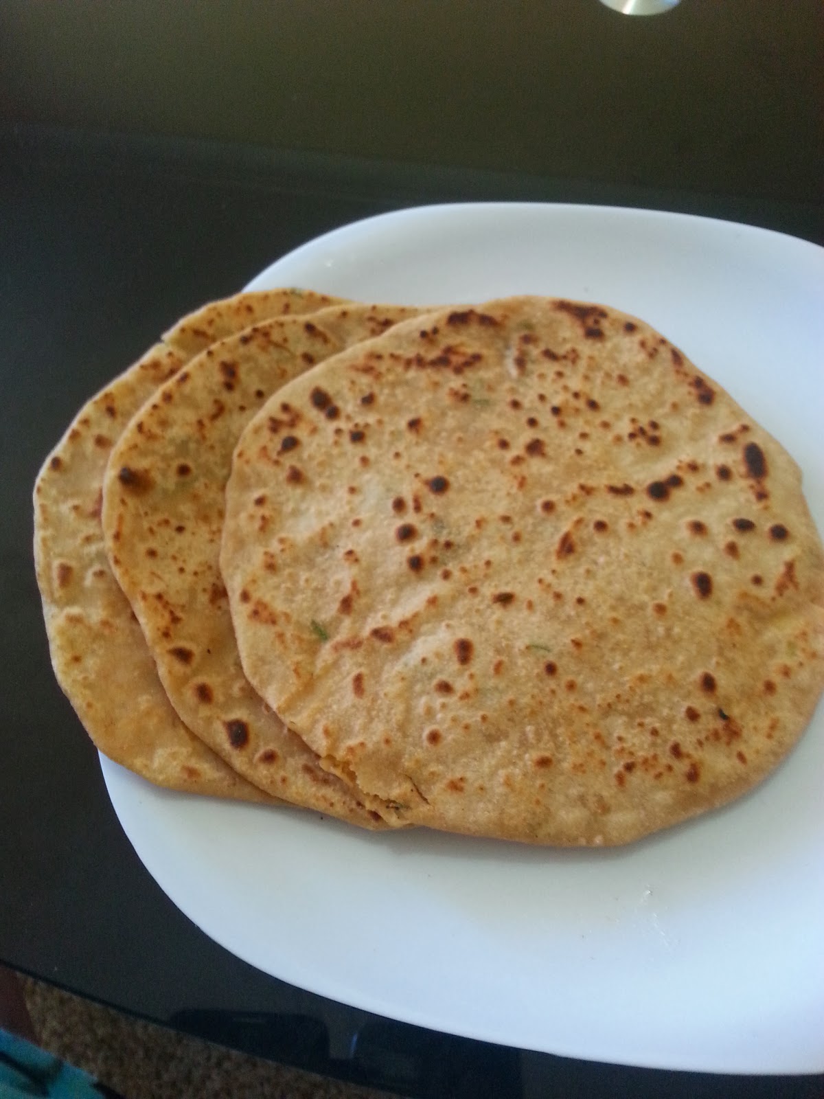 The Hot Pot: Aloo Paratha Or Stuffed Potato Paratha.....