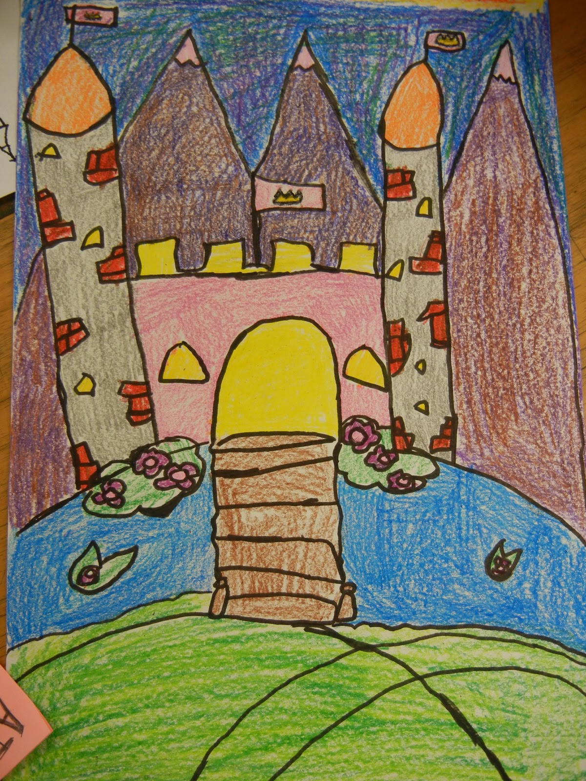 The Modern Art Smock: 3rd Grade Castles
