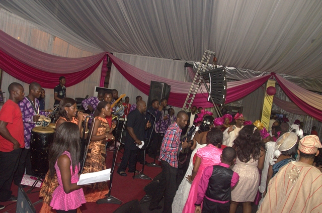 Shuga Band: THE WEDDING RECEPTION OF OMORINSOLA AND KOLAWOLE SOFOLA ...