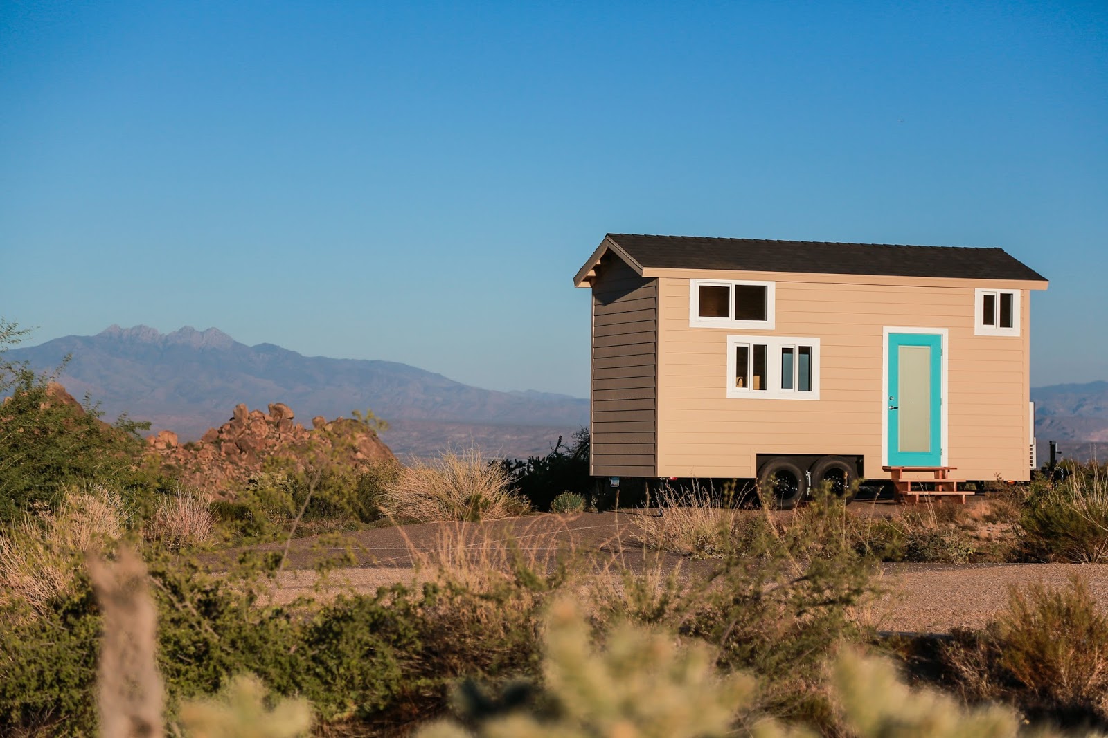 TINY HOUSE TOWN: The Mansion Jr By Uncharted Tiny Homes (230 Sq Ft)