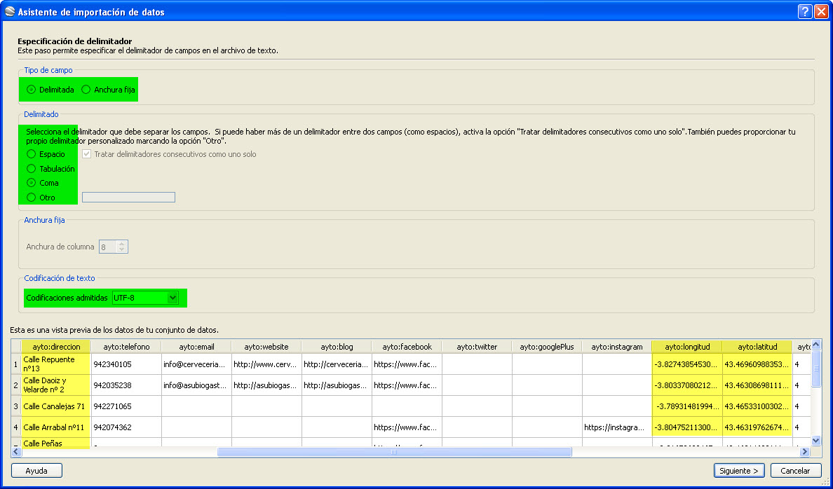 Cartografía Digital: Google Earth Pro: importar datos SIG.