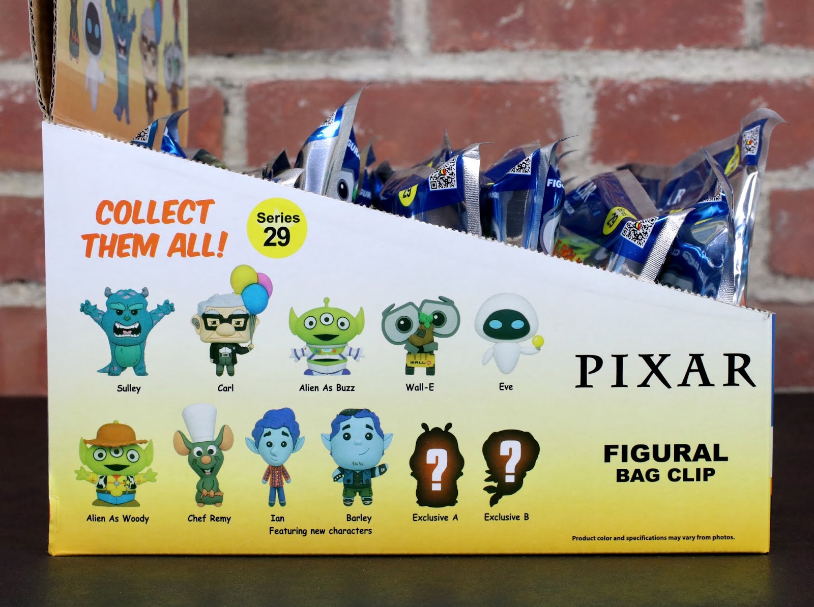 Dan the Pixar Fan: PIXAR Figural Bag Clip Mystery Pack Collection (from ...