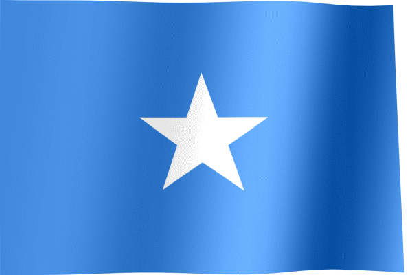 Flag of Somalia (GIF) - All Waving Flags