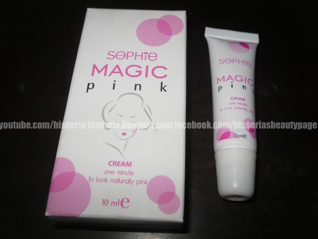Hisseria.blogspot.com: Sophie Magic pink cream review