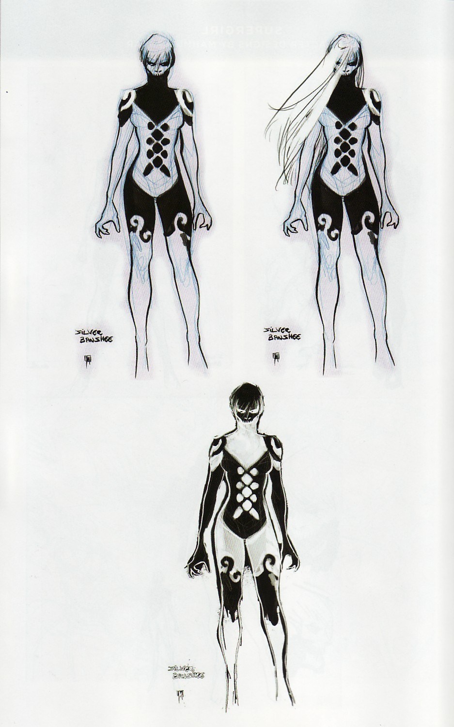 Supergirl Comic Box Commentary: Silver Banshee Designs