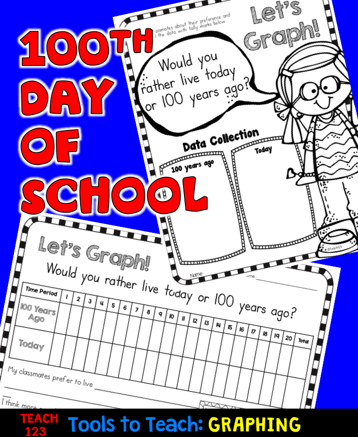 100th Day of School for 2nd Grade and Older | Teach123