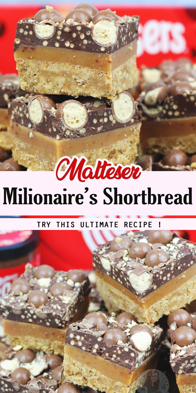 Malteser Millionaire's Shortbread - SELASA WAWAN