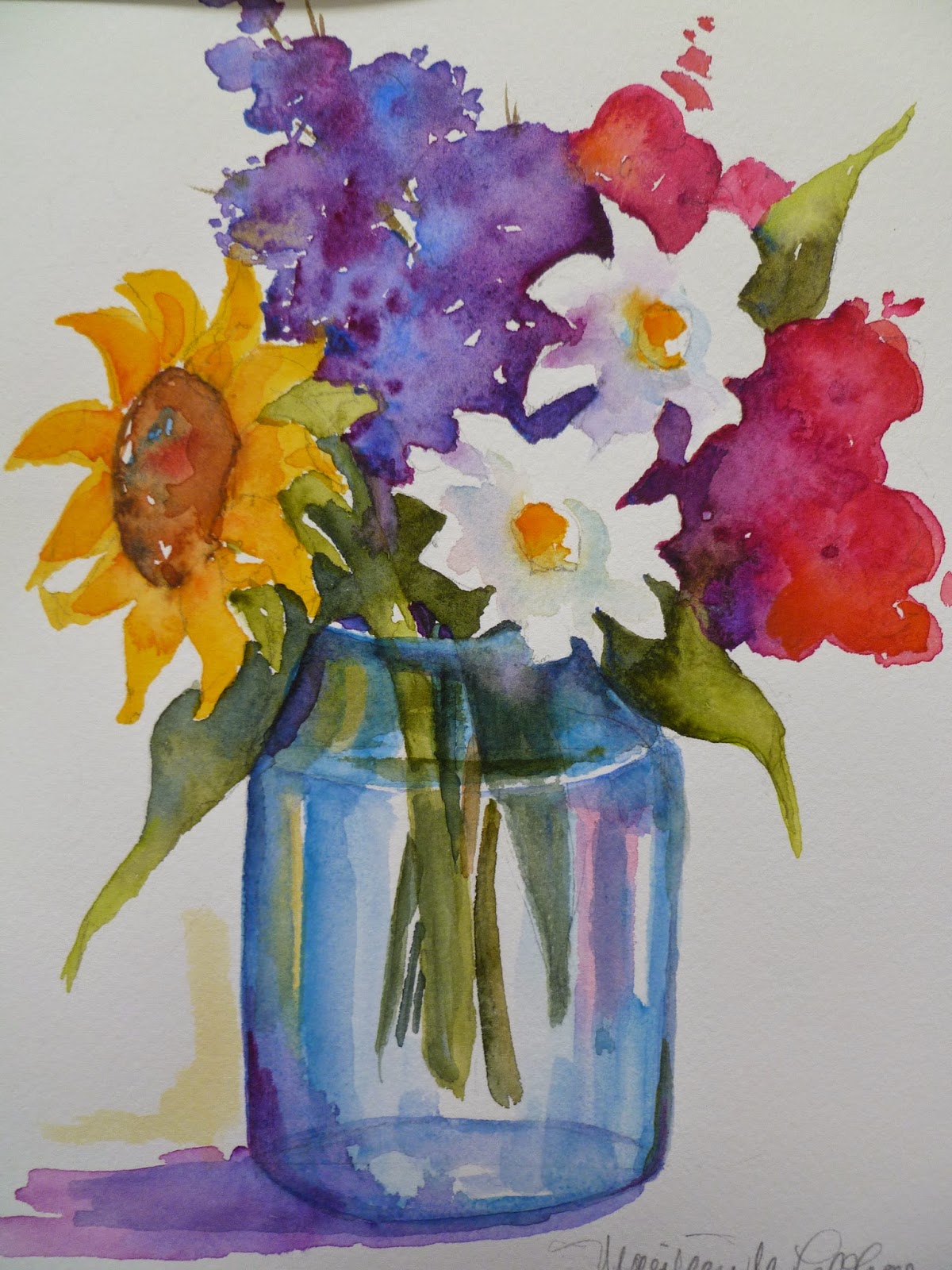 Watercolors By Marilyn Lebhar