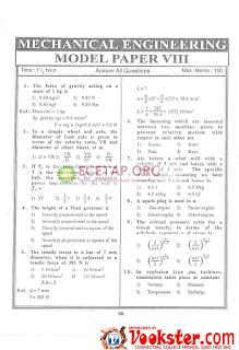 ECETAP - 2016, Previous, Model Papers, Question Papers EEE,ECE,SCE ...
