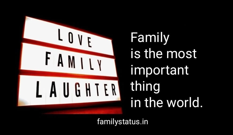 Top 9 family status quotes
