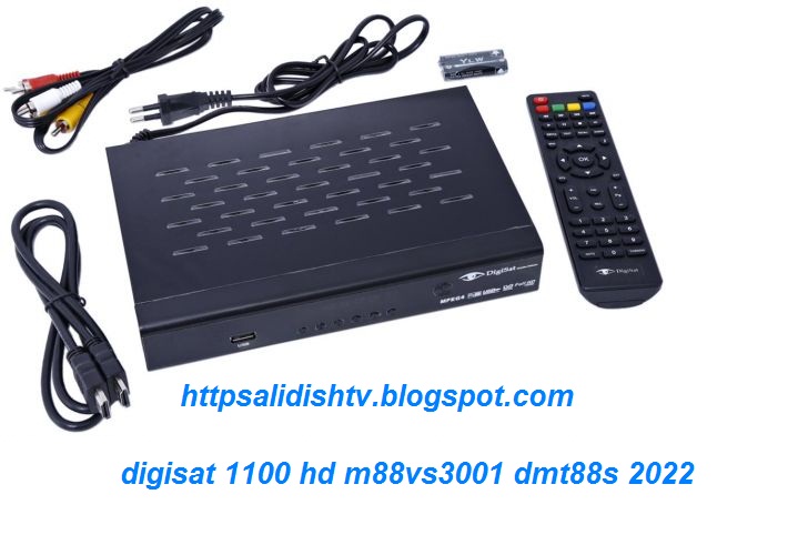 digisat 1100 hd m88vs3001 dmt88s 2022 - Ali Dish Tv