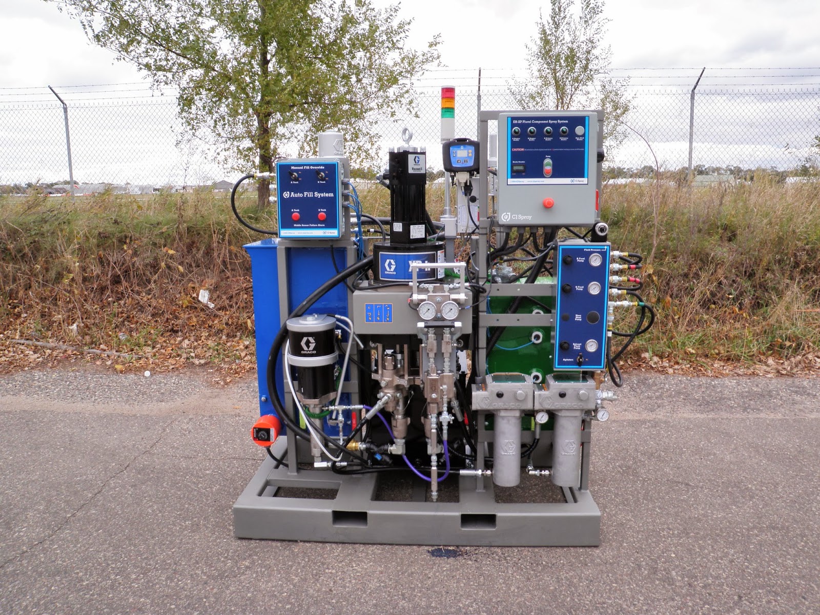 CJ Spray Blog: EHXP Two-Component Spray System (featuring the Graco XP-h)