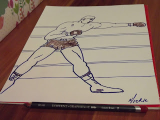A Pretty Talent Blog: How to draw: A Boxer
