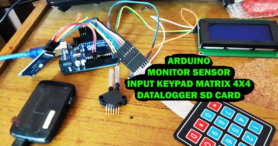.: Membuat Alat Input Data Menggunakan ARDUINO KEYPAD Matrix 4x4 dan ...
