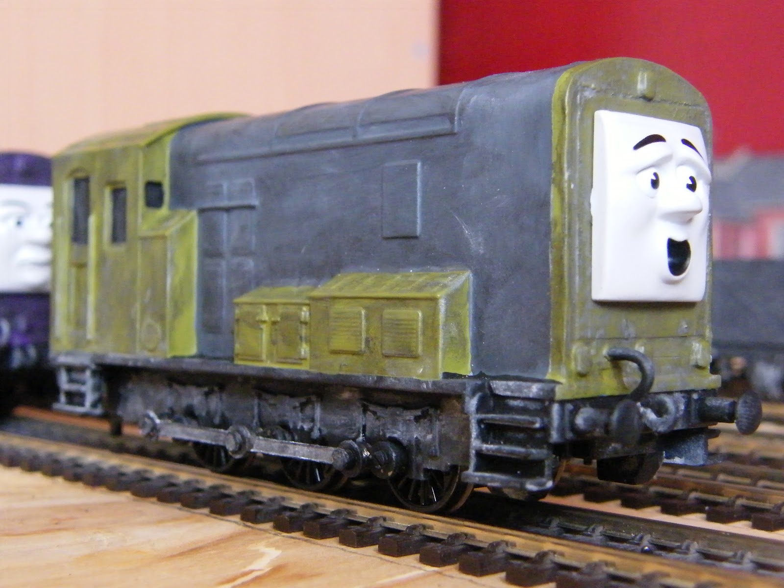 The World of Thomas The Tank Engine Modelling: Splatter and Dodge ...