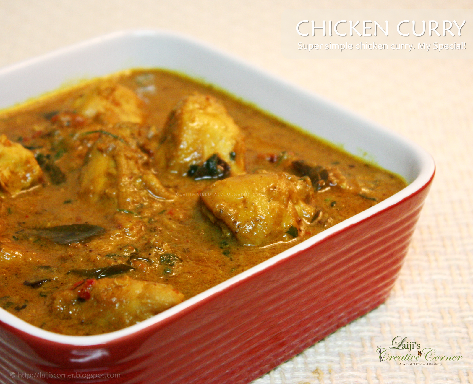 Laiji's Creative Corner: Chicken Curry