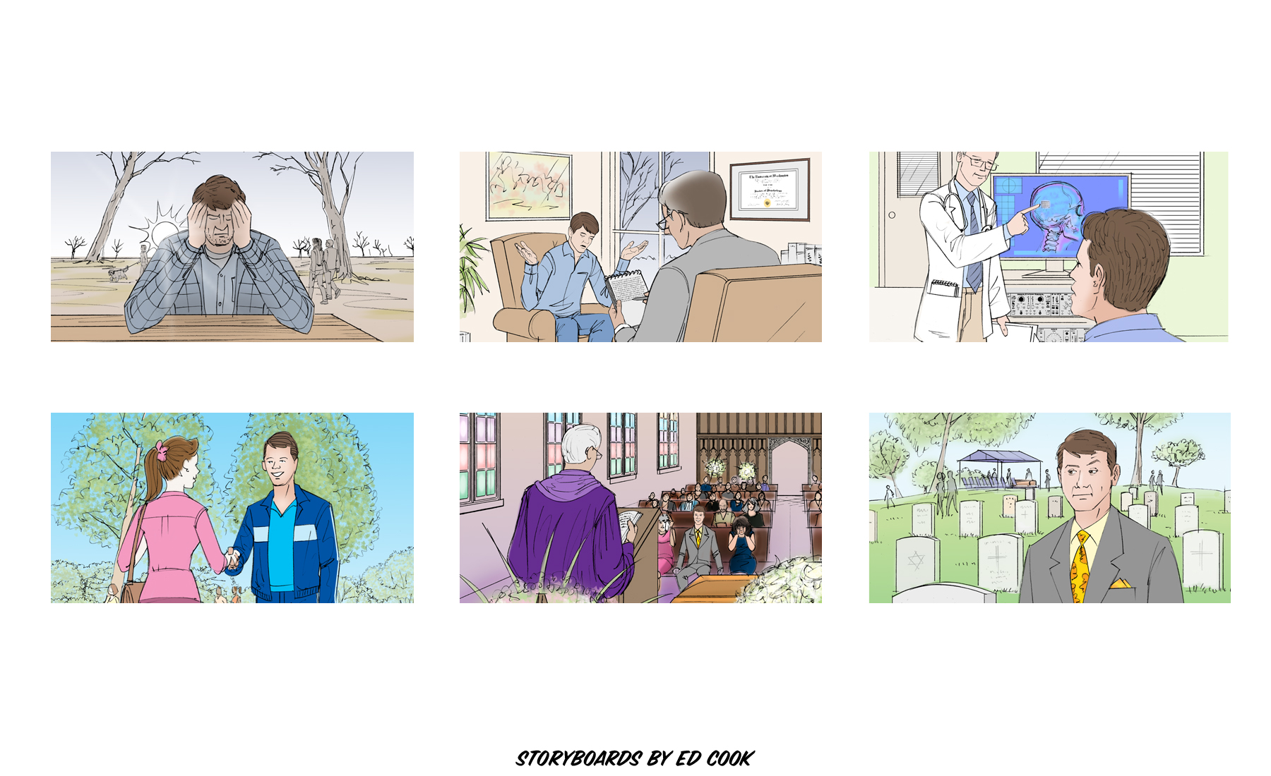 Ed Cook Storyboards and Illustration