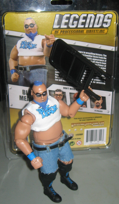 Blue Meanie Wwe Figure