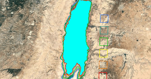 Maps Mania: The Dying Dead Sea