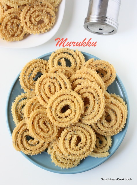Sandhiya's Cookbook: Mullu Murukku | Murukku | Diwali Recipe