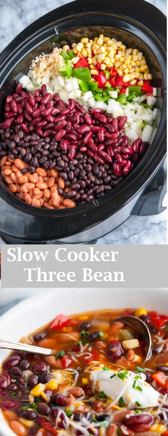 Slow Cooker Three Bean Chili - easy booking
