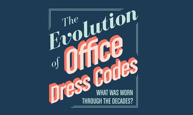 The Evolution of Office Dress Codes #infographic - Visualistan