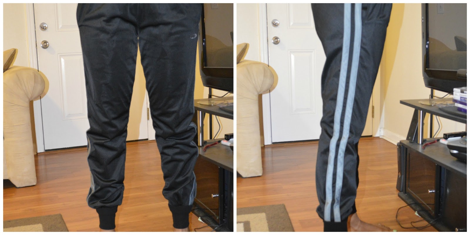Pic 1 : Front view of finished pants