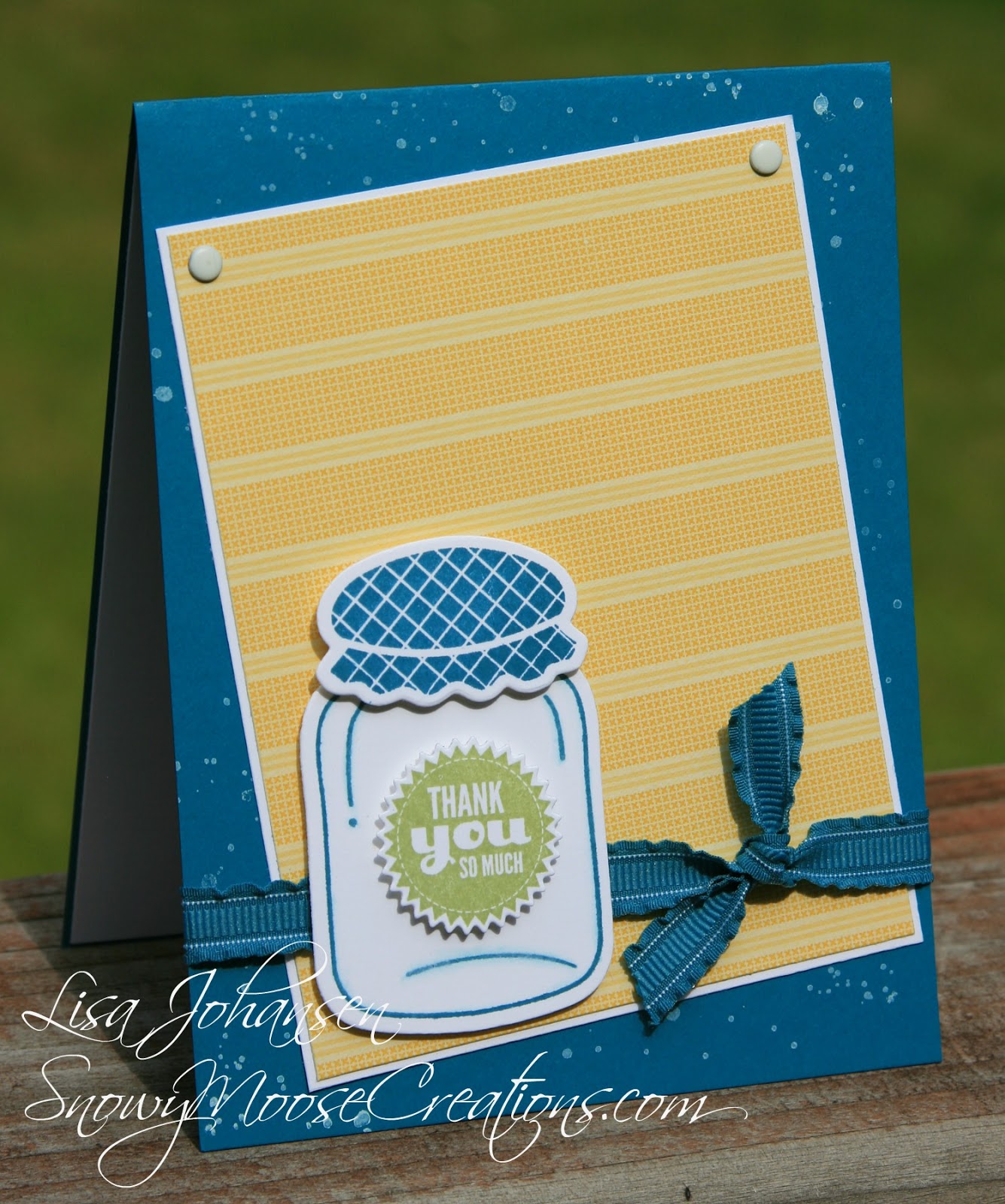 Snowy Moose Creations: Preserving Thank You's