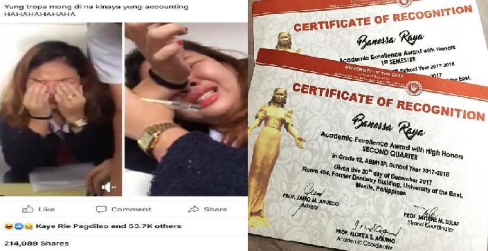 Viral post ng isang estudyanteng umiiyak dahil sa hirap ng Accounting ...