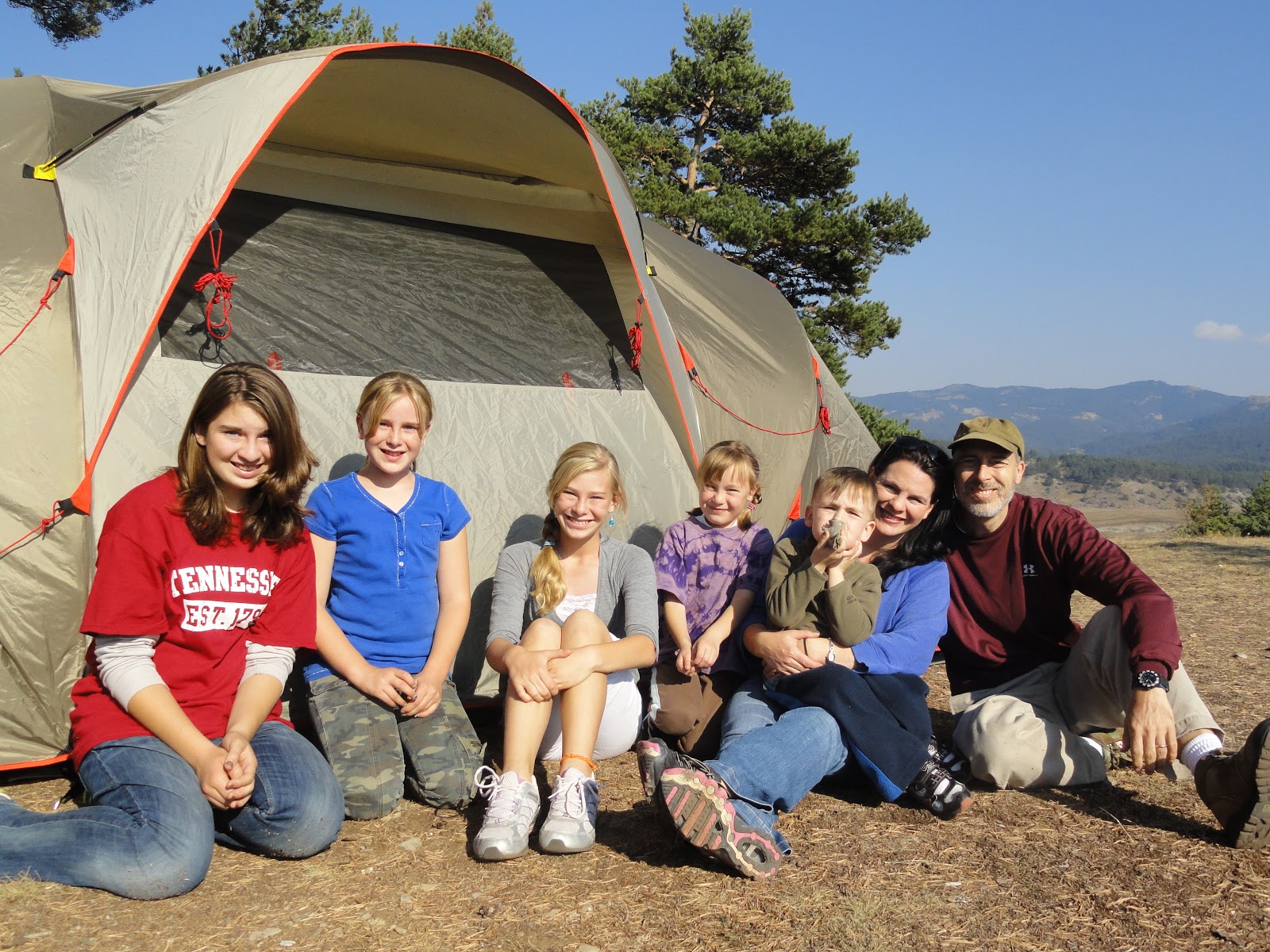 The Campbell Clan Blog: Camping Family Pics