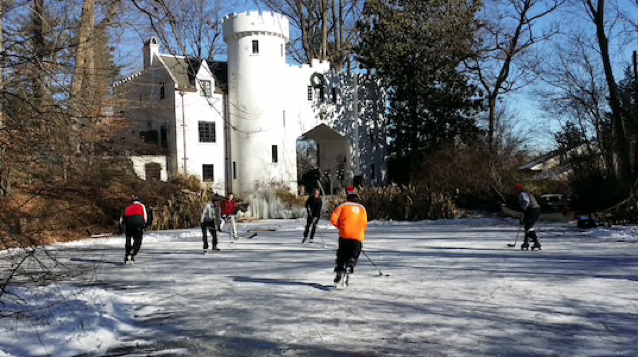Rossdhu Castle Gatehouse, Woodbine Street, Chevy Chase, Maryland