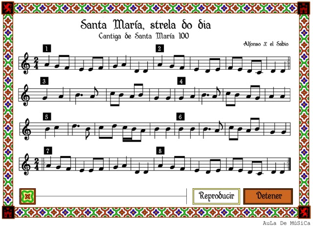 MusiqueAndo en el Cole: Una pieza antigua interpretada con la flauta