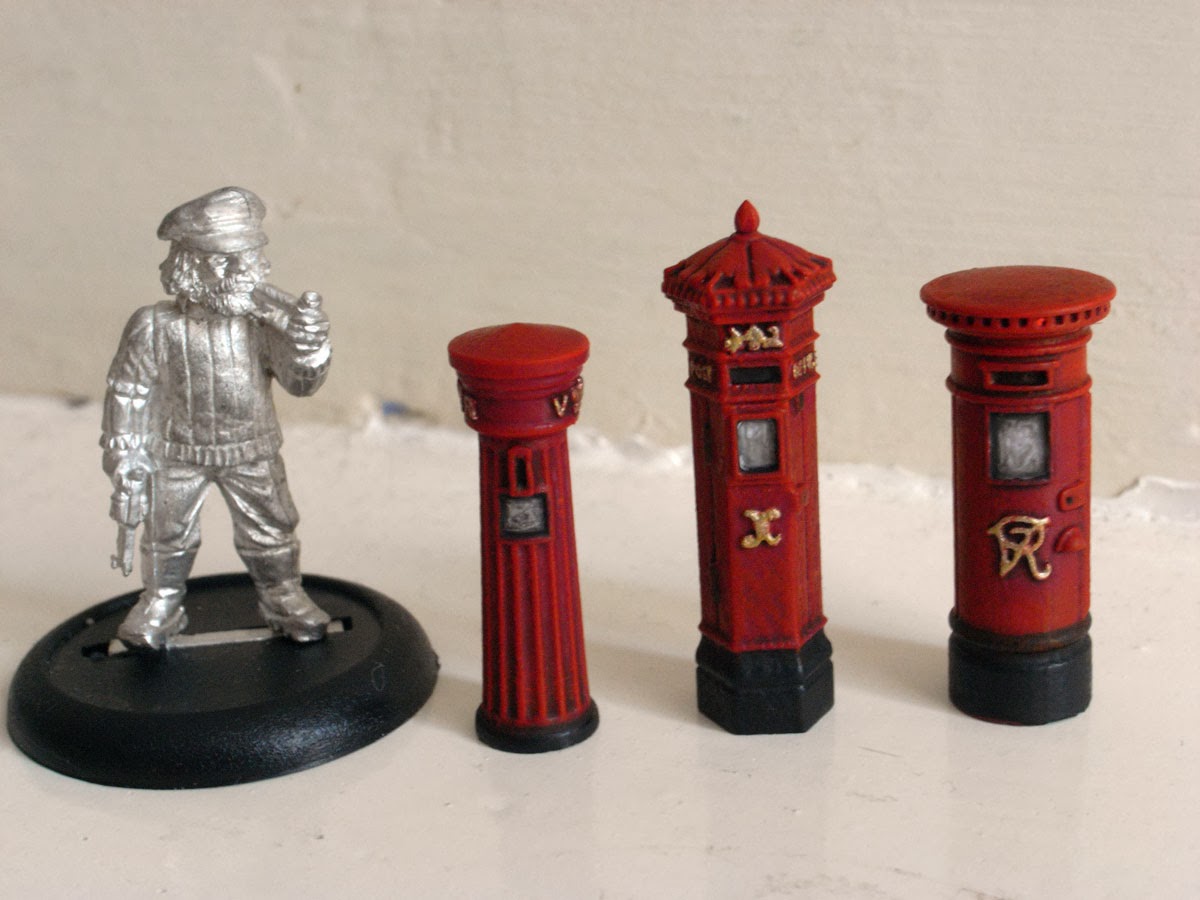 Yeoman Models - Bespoke Miniatures: Victorian Post Boxes and Demon ...
