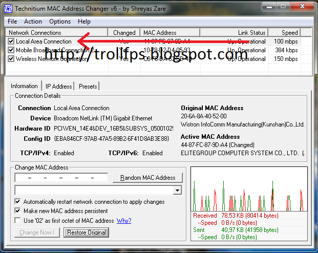 Technitium Mac Address Changer For Mac