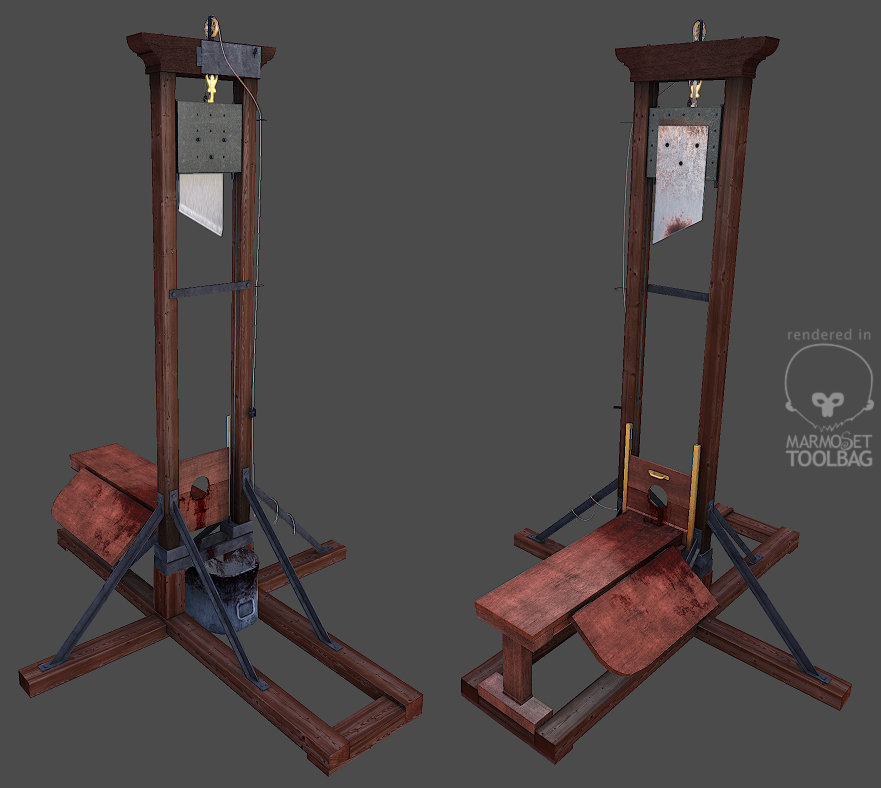 Creative Blob: Game Art: Guillotine