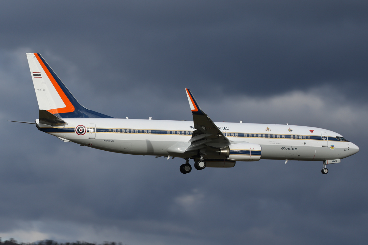 Eastwings: B-737-8Z6 BBJ2 * Royal Thai Air Force * HS-MVS