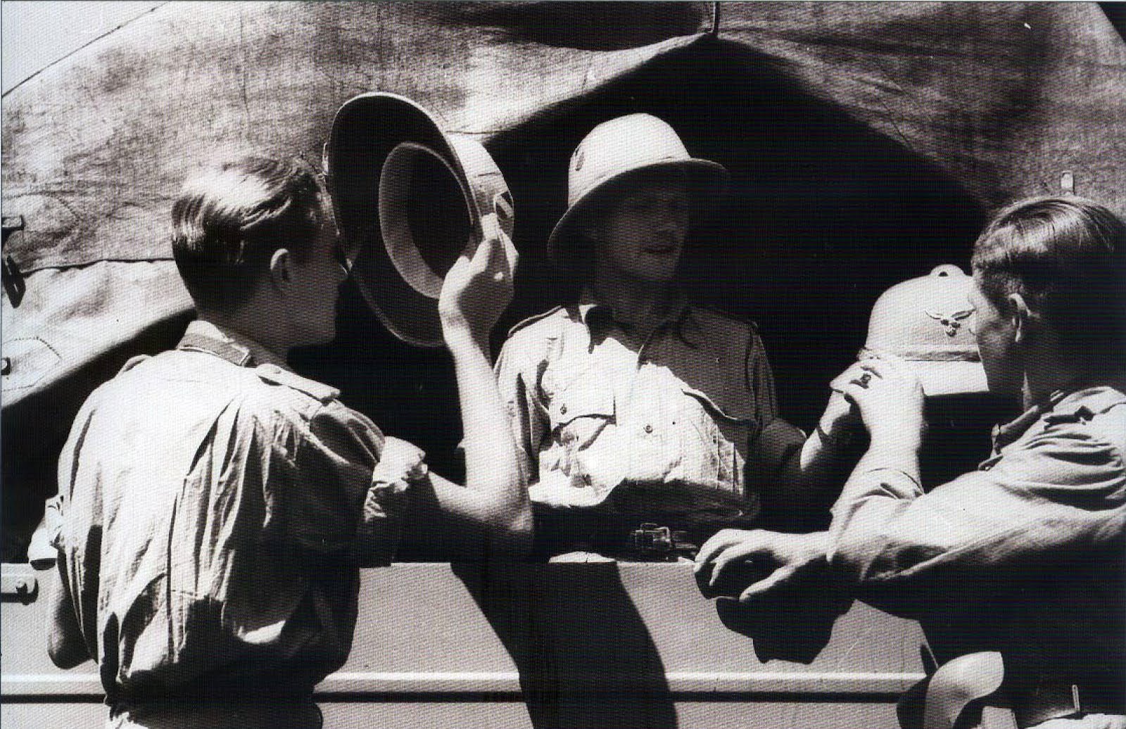 NAZI JERMAN: Album Foto Fallschirmjäger-Brigade Ramcke