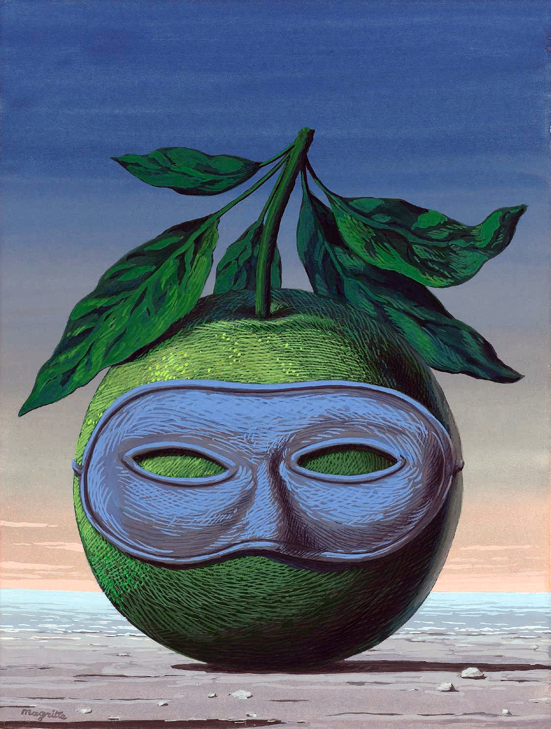 ceci n'est pas le blogue de mimi: masked apple - magritte