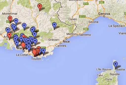 Les membres de la SIDPE Provence (PAC)