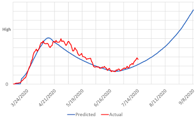 Thoughts from Both Sides of the Brain: A COVID-19 Modeling Story