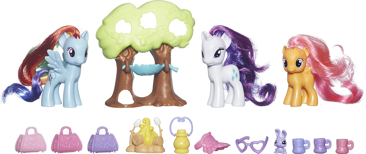 Rainbow Dash, Rarity and Scootaloo Camping Set Found on Scandinavian ...