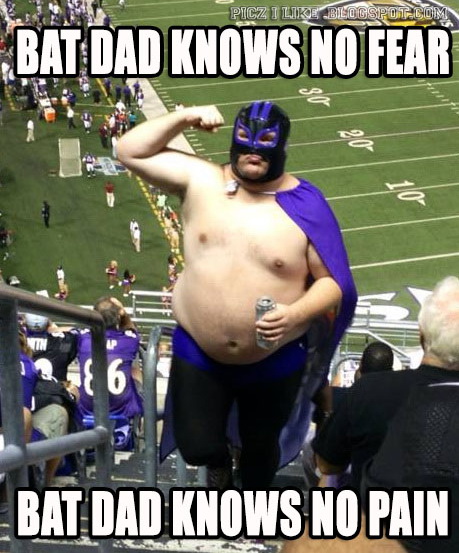 Picz I Like: Bat Dad In Real Life