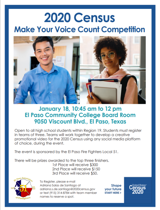 Memorial Park Branch Library: Make Your Voice Count Competition Memorial Park Branch Library: Make Your Voice Count Competition