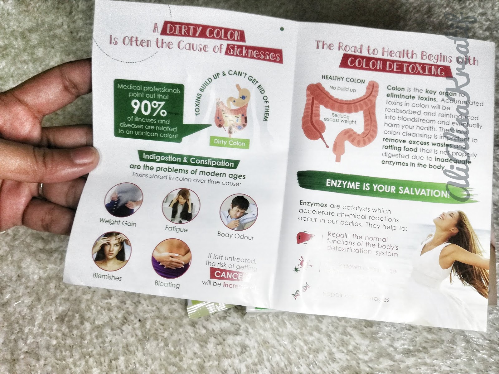 alialisakreatif by kolin zainal: DETOX USUS MU DENGAN KINOHIMITSU PHYTOX