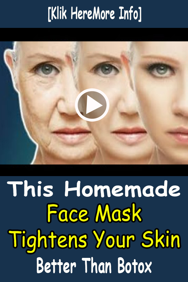 This Homemade Face Mask Tightens Your Skin Better Than Botox The News